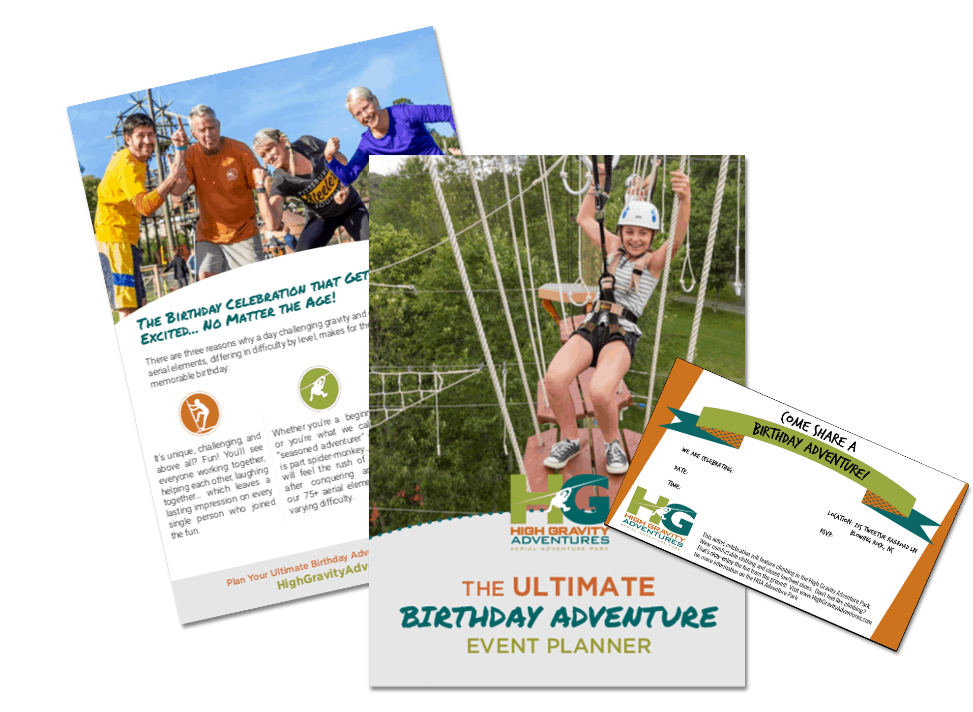 Adventure Park Birthday Party Package - Next to Tweetsie Railroad